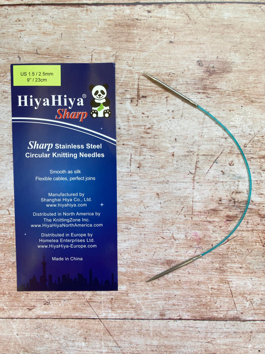 Hiya Hiya Sharp Stainless Steel Circulars – Northern Yarn